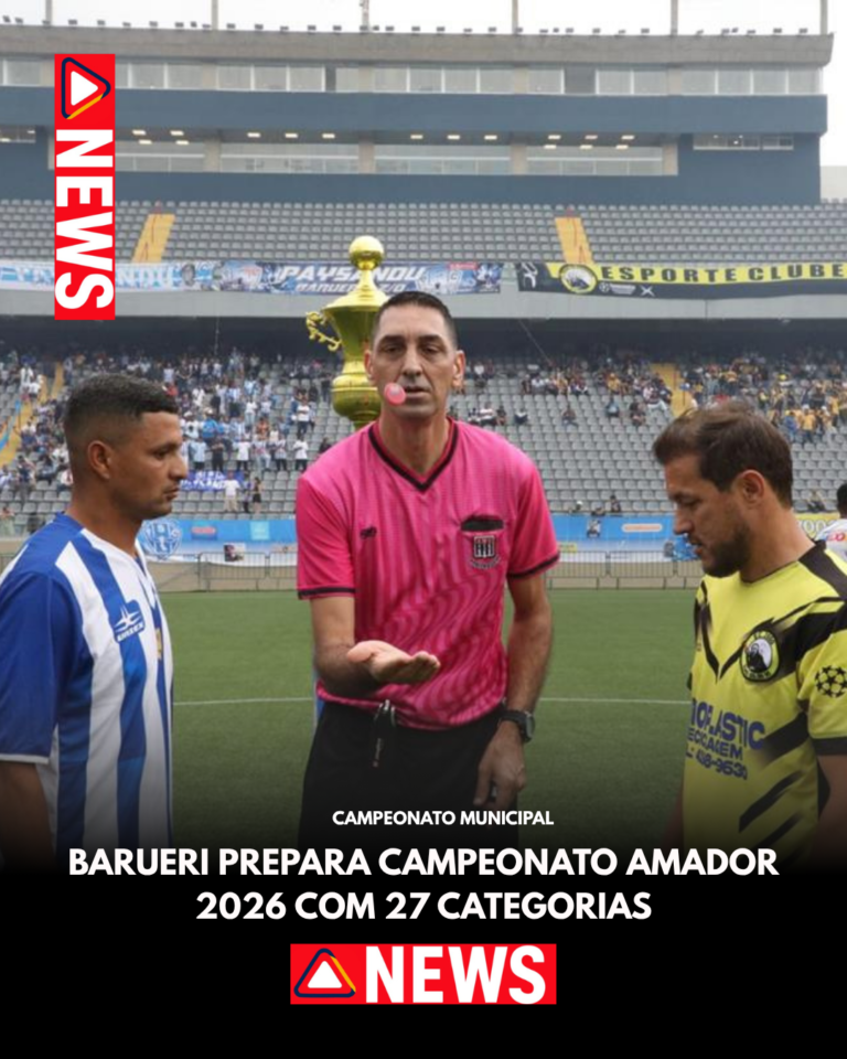 Barueri lança Campeonato Amador 2026 com 27 categorias - TV Barueri Live